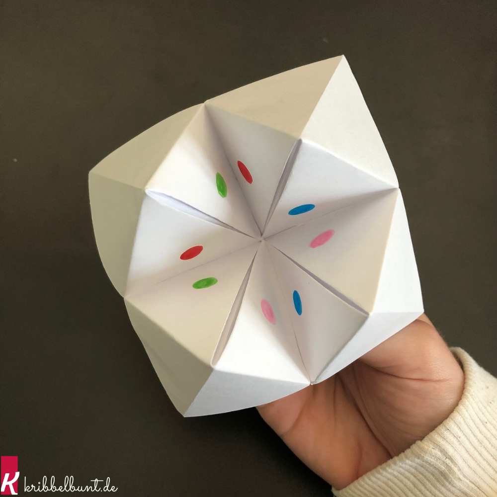 Himmel und Hölle falten & spielen | Kribbelbunt