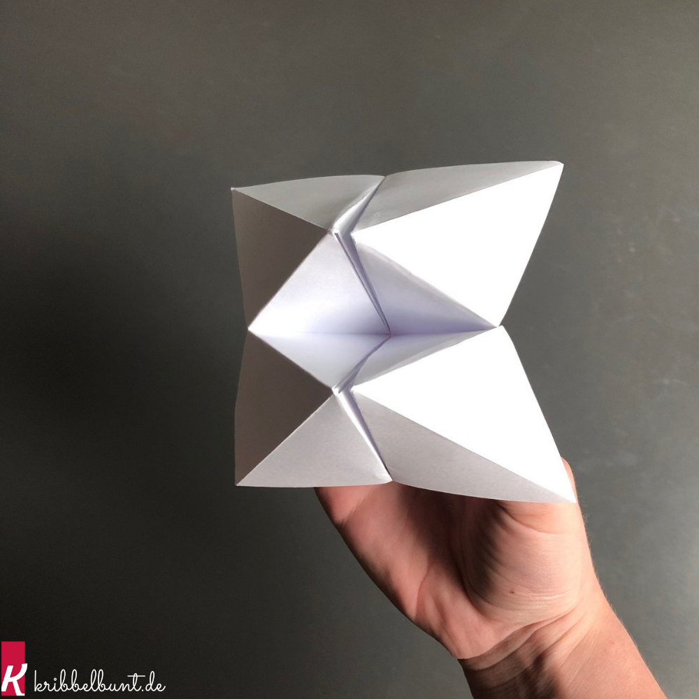 Himmel und Hölle falten & spielen | Kribbelbunt